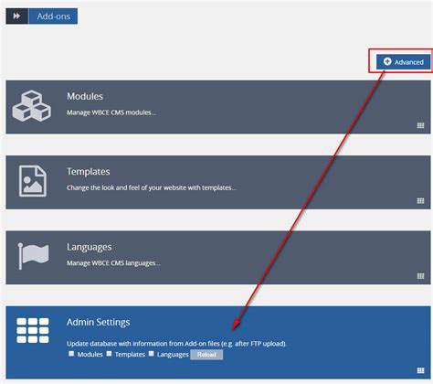 Wbce Cms Help Advanced