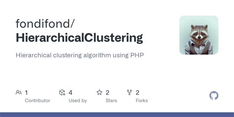 Github Fondifondhierarchicalclustering Hierarchical Clustering