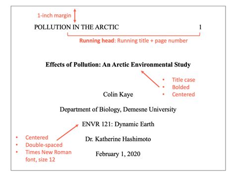 Example Of Apa Style Table Contents With Abstract Elcho Table