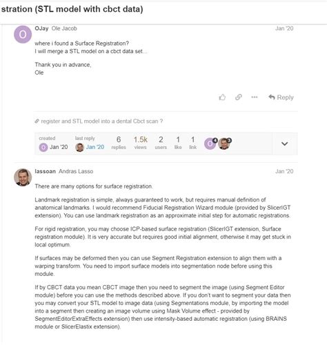 Saving The Model After Fiducial Registration Model With Cbct Support 3d Slicer Community