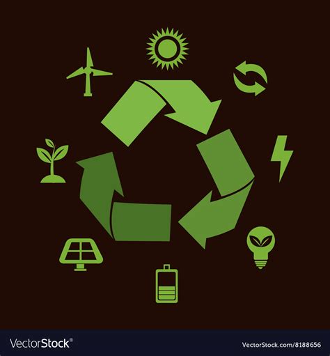 Eco Friendly Design Royalty Free Vector Image Vectorstock