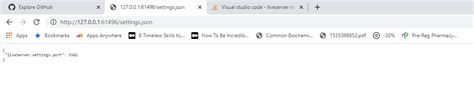 Html Visual Studio Code Liveserver Not Working Stack Overflow