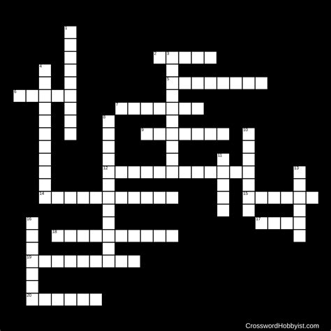 Cells And Cell Theory Crossword Puzzle