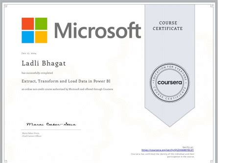 I Completed The Power Bi Course Learned How To Extract Transform Load Data In Power Bi