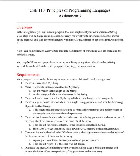Cse 110 Principles Of Programming Languages