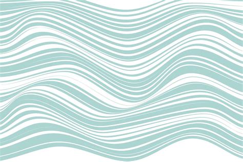 Simple Abstract Lite Fest Color Horizontal Thin To Thick Wavy Line Pattern A Blue Abstract