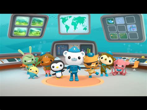 Octonauts Captain Barnacles Kwazii Peso Shellington Dashi