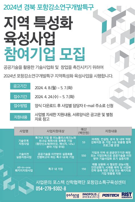 경북포항강소특구 강소연구개발특구