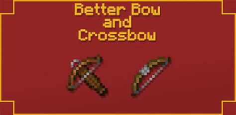 Better Bow And Crossbow [java Edition] Minecraft Texture Pack
