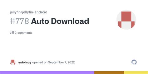 Auto Download · Issue 778 · Jellyfinjellyfin Android · Github