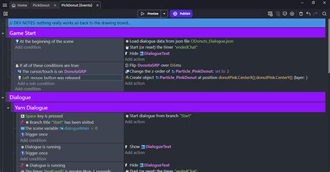 Yarn Dialogue Issue How Do I GDevelop Forum
