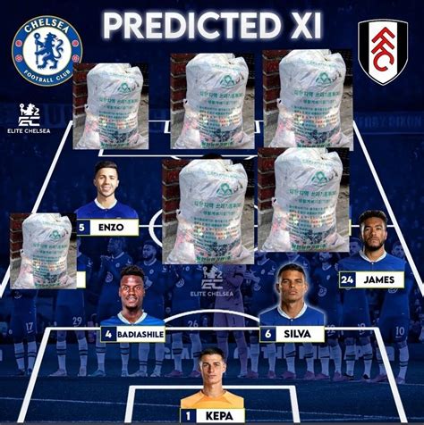 첼시vs풀럼 첼시 선발 라인업 유머움짤이슈 에펨코리아