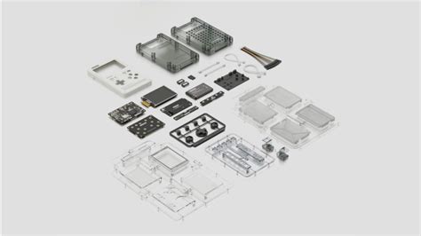 Clockwork Gameshell Portable Game Console Imboldn