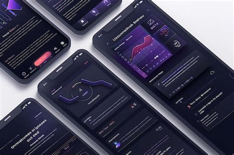 premium photo ui and ux app development concept