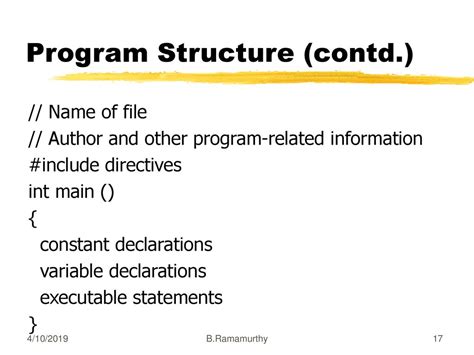 Review Of C Language Basics Ppt Download