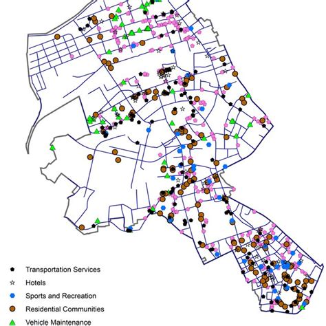 Traffic Collision Distribution In Jianghan District Wuhan China Download Scientific Diagram