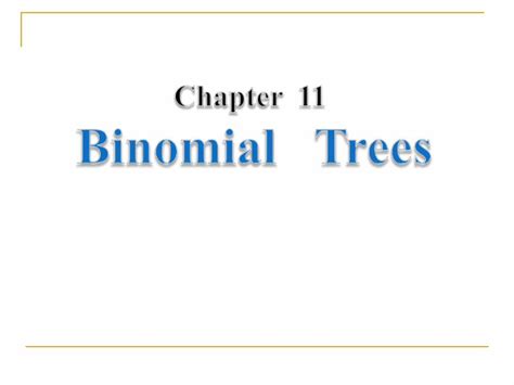 Ppt Outline A One Step Binomial Model Risk Neutral Valuation Two Step