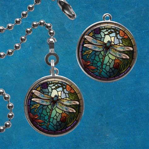 Glass Fan Pull Etsy