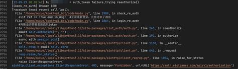 403 Forbidden From Authorization · Issue 13 · Techchrismvalorant Api