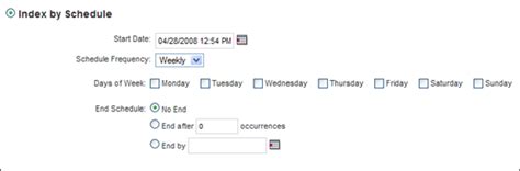 creating automatic indexing rules