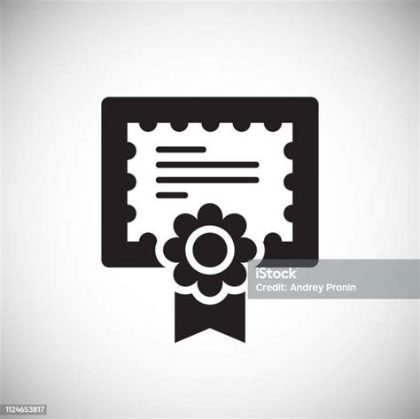 디플로마 흰색 배경 그래픽 및 웹 디자인 현대 간단한 벡터 기호에 대 한 아이콘입니다 인터넷 개념입니다 웹사이트 디자인 웹 버튼