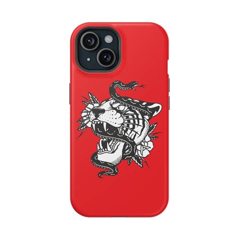 Tiger Snake Phone Case Etsy