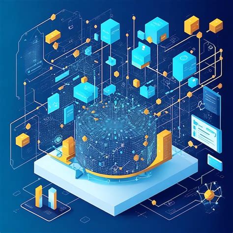 premium ai image big data technology and data science illustrati image