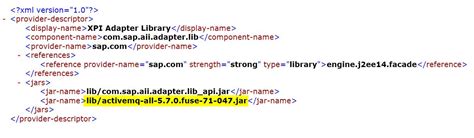 How To Integrate Fuse Mq With Sap Pi 74 Using Jms Sap Community