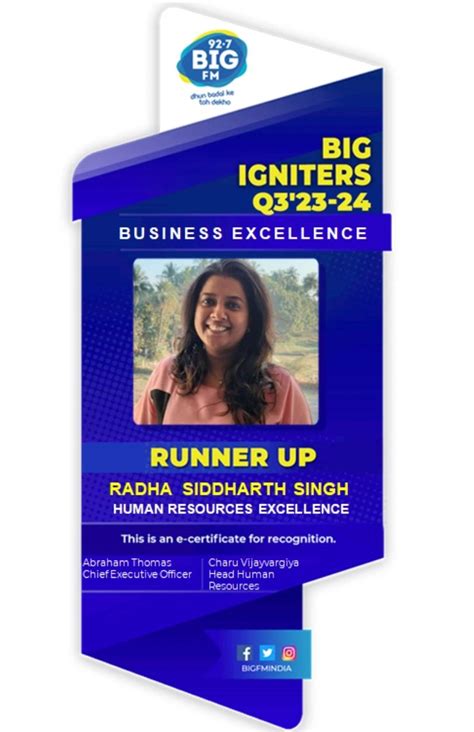 Bigigniters Hrleaderinmaking Grateful Gratitude Hrrunnerup Hrexcellence Bigfm