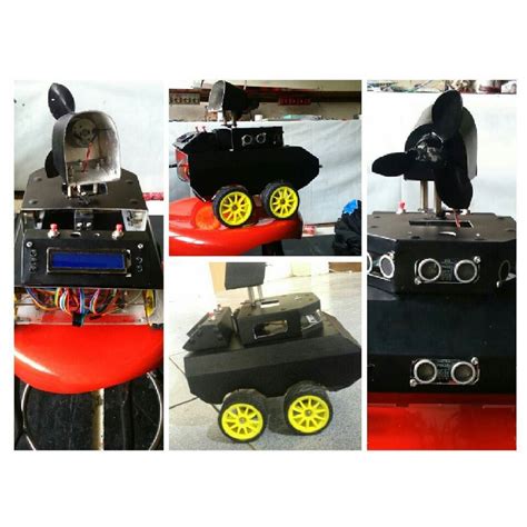 Robotic Center Polmed On Instagram Fire Fighting Robot Adalah Robot