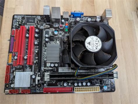 Biostar A780lb Socket Am2 Ddr2 Microatx Motherboard With I O Shield £15