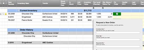 Inventory Management Template Smartsheet