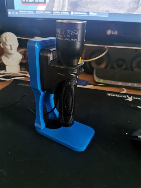 Charging Stand For Crivit Rechargeable Led Torch By Deirdre Download Free Stl Model