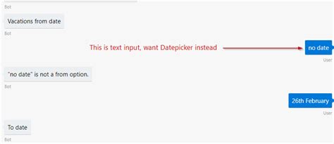 C Showing Datepicker In Formflow Bot Framework Stack Overflow