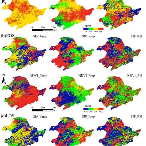 Spatial Pattern Of Vegetation Phenology Parameter Persistence In Download Scientific Diagram