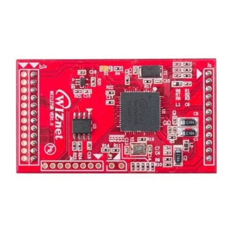 Jual Wiz127sr Serial To Ethernet Module Original Wiznet Kota Surabaya