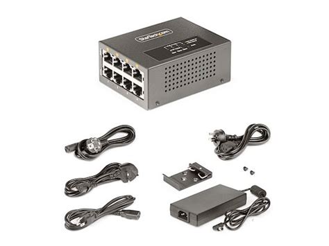 Startech 4 Port Multi Gigabit PoE Injector DiscountOffice Nl