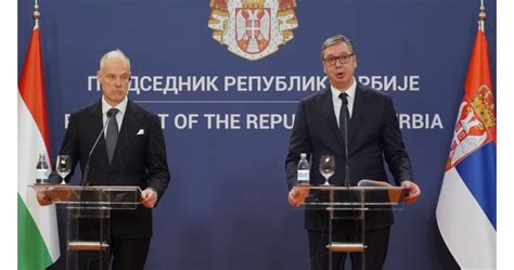 Сърбия и Унгария подписаха споразумение за отбранително сътрудничество