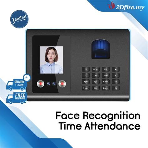 Face Recognition Time Intelligent Attendance Machine Fingerprint
