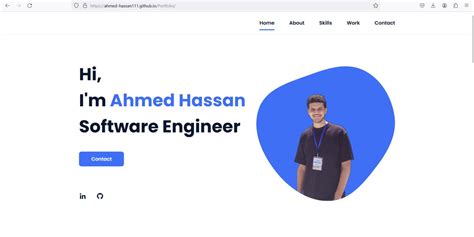 My Portfolio Of Web Development Using Html Css And Javascript Ahmed