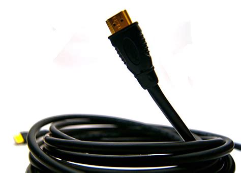 Black Hdmi Cable Equipment Macro Connection Photo Background And