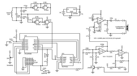 Metal Detector Schematic
