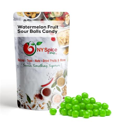 Ny Spice Shop Watermelon Sour Balls 1 Pound Healthy Snacks Bulk