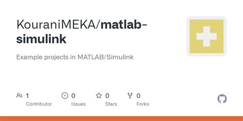 Github Kouranimekamatlab Simulink Example Projects In Matlabsimulink