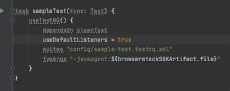 Integrate Your Java Test Suite With Automate Browserstack Docs