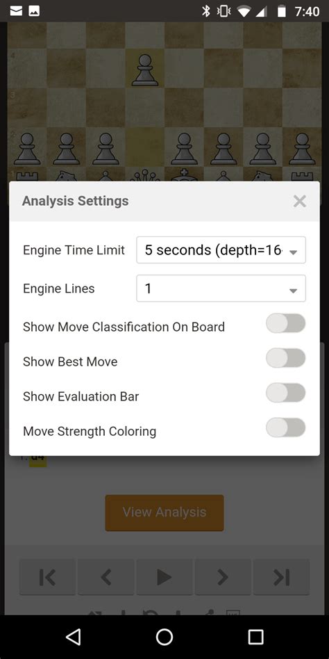Analysis Board Without Information Being Shown For Ongoing Games