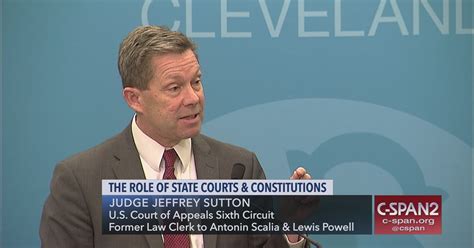 Judge Jeffrey Sutton at City Club of Cleveland | Video | C-SPAN.org