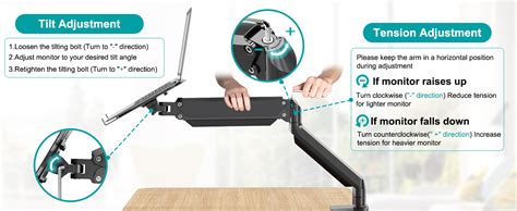 Mount Pro Laptop Arm Mount For Desk 2 In 1 Function