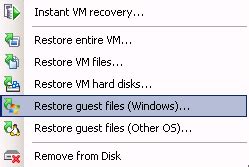 Veeam Backup And Replication Restore Guest Files Windows InterWorks