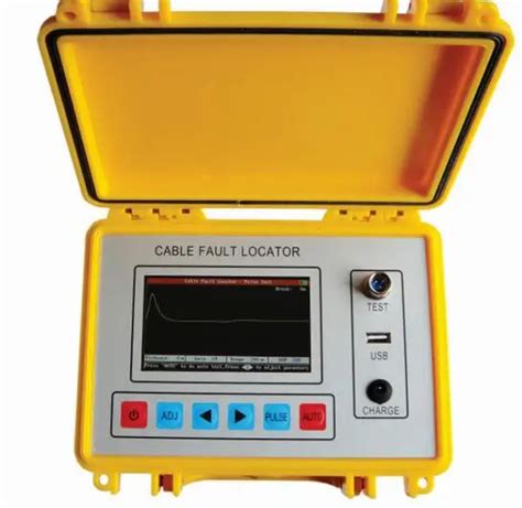 High Precision Cable Fault Locator Tdr 8km Meter Intelligent Electric